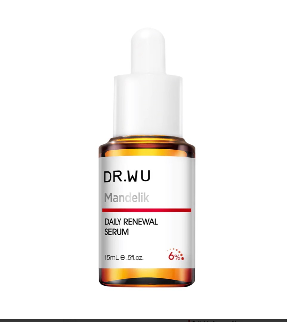 Dr. Wu Mandelik Daily Renewal Serum with 6% Mandelic Acid 15 ml, Beauty ...