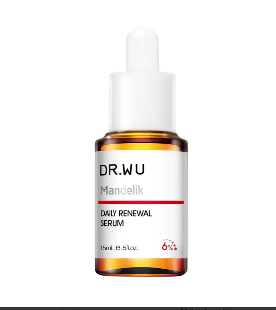 Dr. Wu Mandelik Daily Renewal Serum with 6% Mandelic Acid 15 ml, Beauty ...