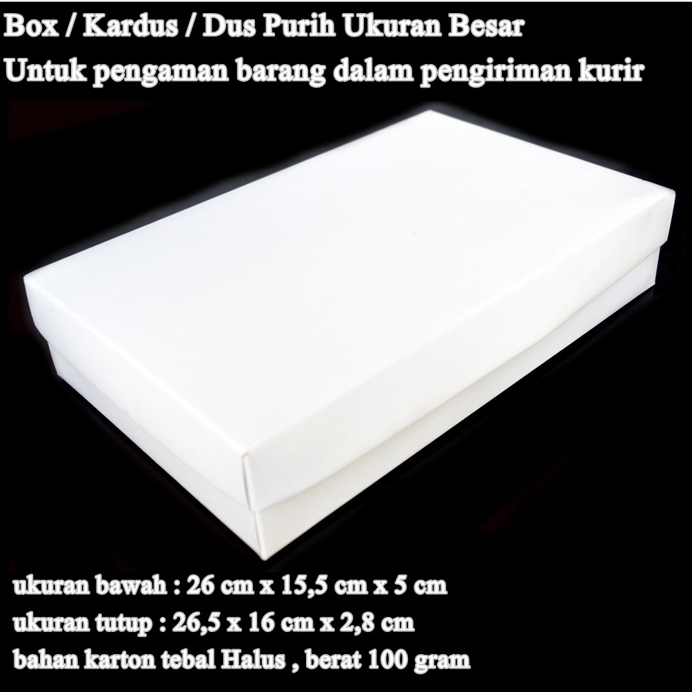 Dus Murah / Box Ukuran Besar Putih, Desain & Kerajinan Tangan, Alat ...
