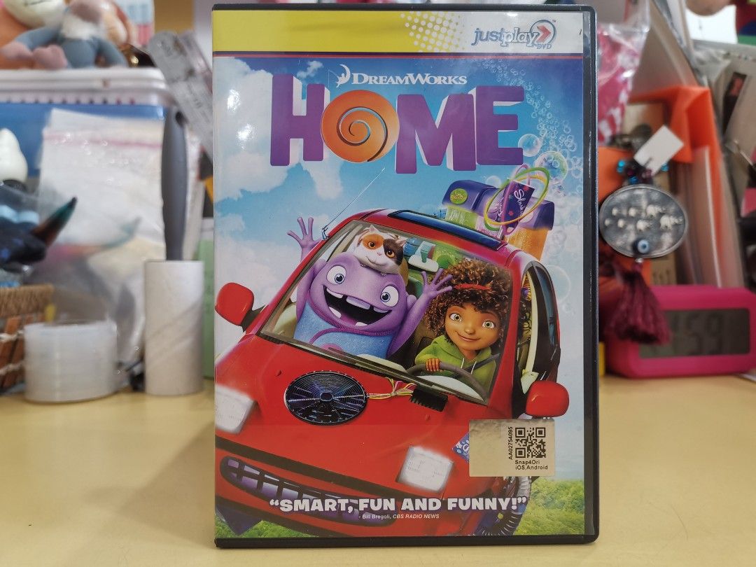 (DVD) DreamWorks HOME, Hobbies & Toys, Music & Media, CDs & DVDs on ...