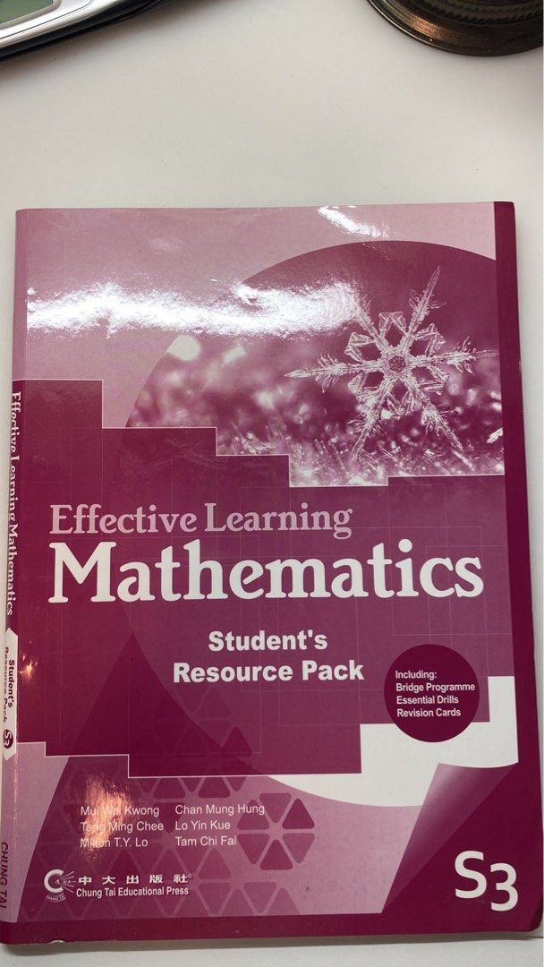 Effective learning Mathematics S3A and S3B With workbookS3A and S3B and ...