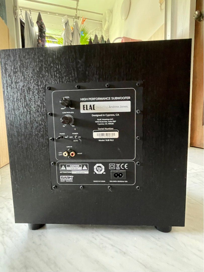 Elac S10.2 Subwoofer, Audio, Soundbars, Speakers & Amplifiers on Carousell