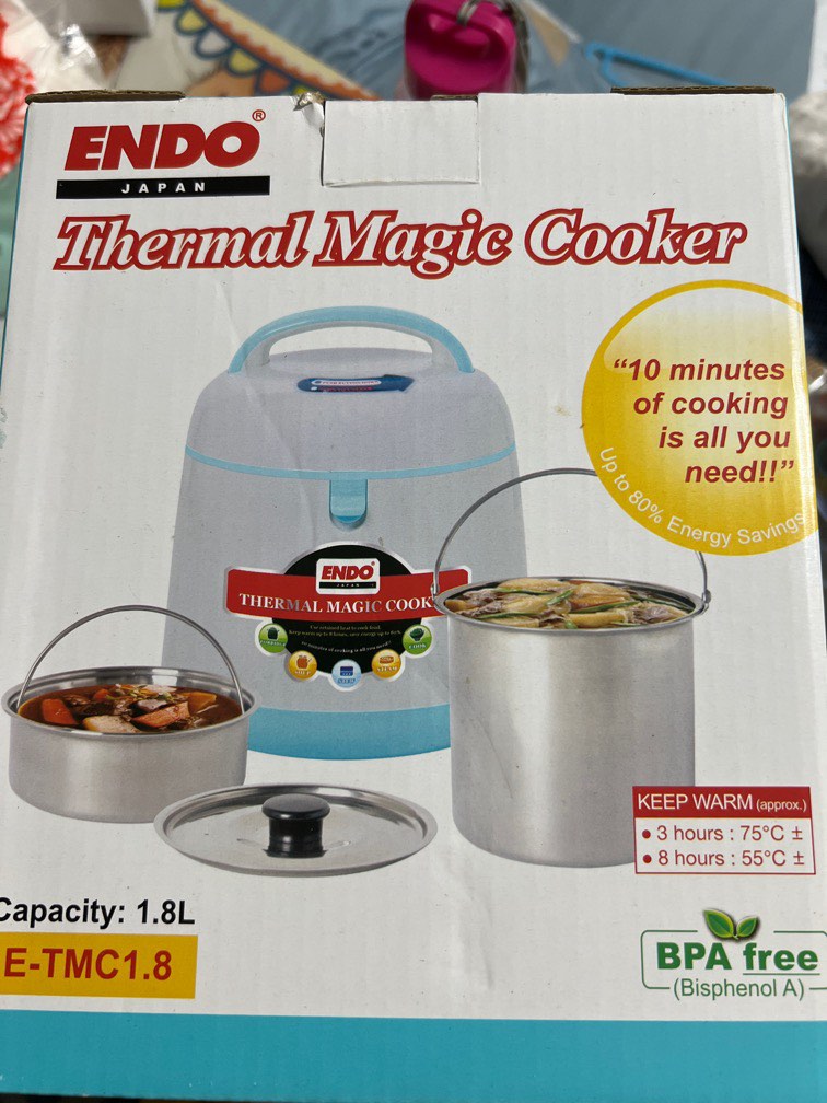Endo Thermal Magic Cooker-moving out sale, TV & Home Appliances ...