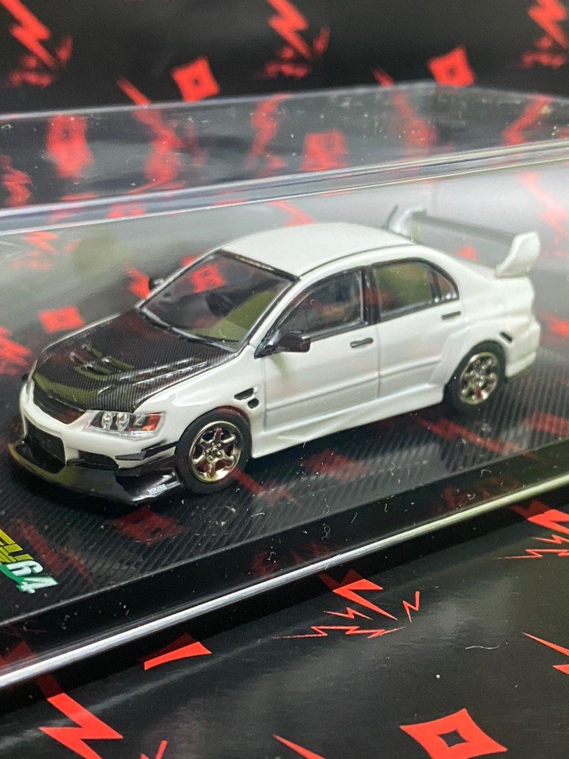 EV 64 diecast Mitsubishi Lancer Evolution IX Hot Wheels size, Hobbies ...