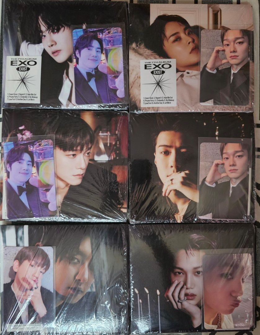 EXO Exist Digipack Album photocard, Hobbies & Toys, Memorabilia & Collectibles, K-Wave on Carousell