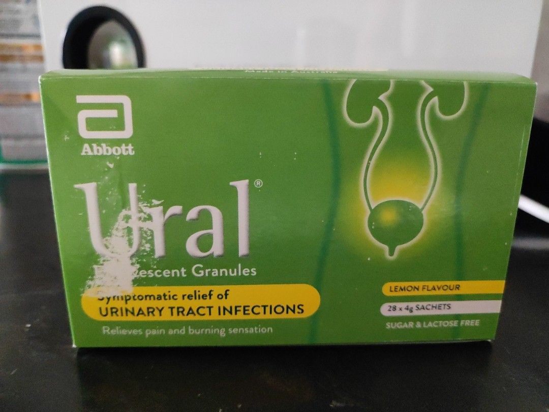 Expiry 06/25 Ural effervescent granules, Health & Nutrition, Health ...