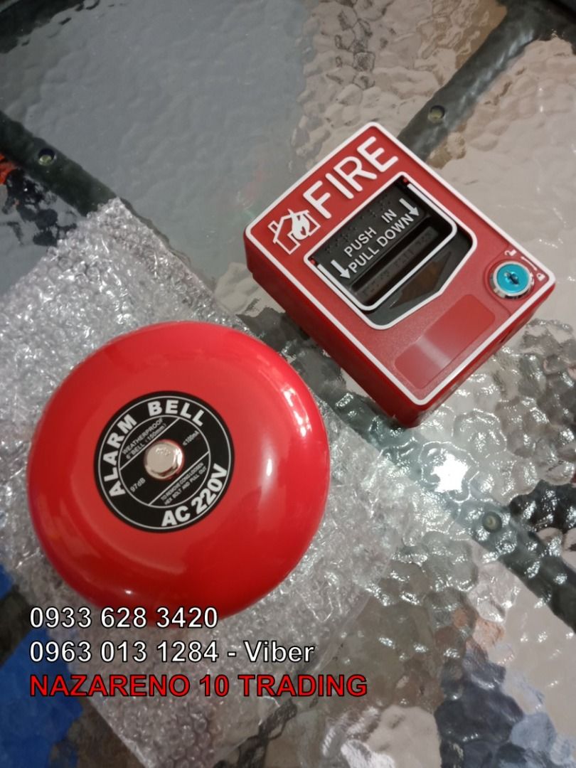Fire Alarm Bell 6" Fire Alarm Switch, Commercial & Industrial ...