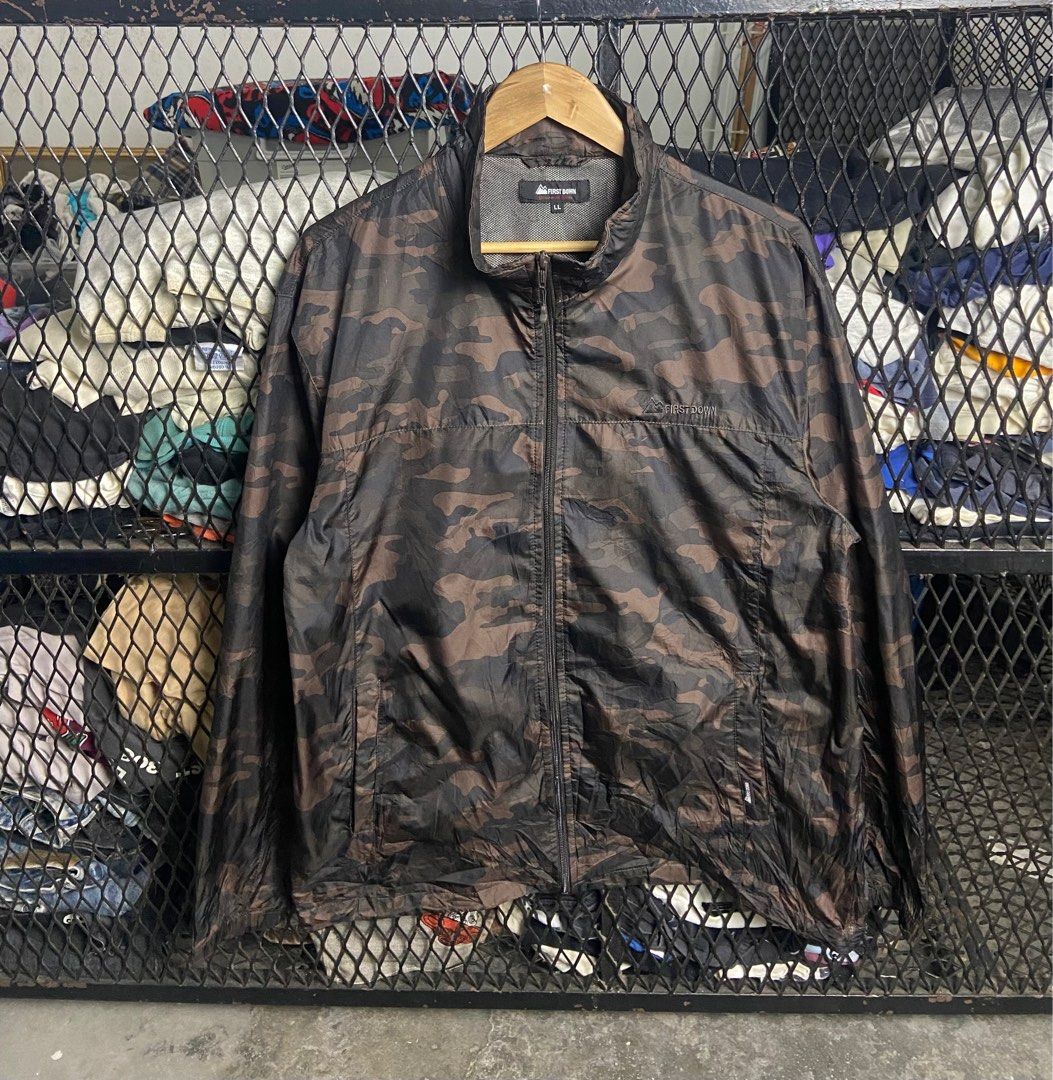 First down camo windbreaker jacket, Men's Fashion, Coats, Jackets and ...