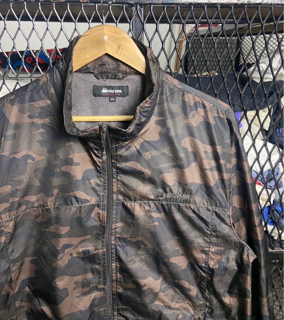 First down camo windbreaker jacket, Men's Fashion, Coats, Jackets and ...
