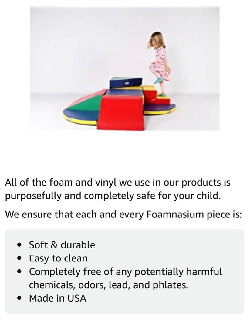 Foamnasium Toddler Step and Wedge, Babies & Kids, Infant Playtime on ...