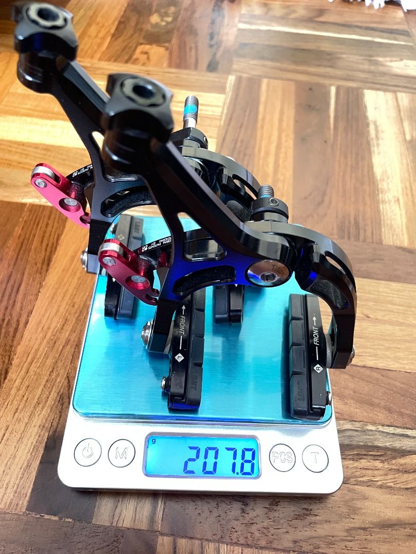 Fouriers/ Planet X, Ultra-lightweight CNC rim brake calipers (BR-DX001 ...