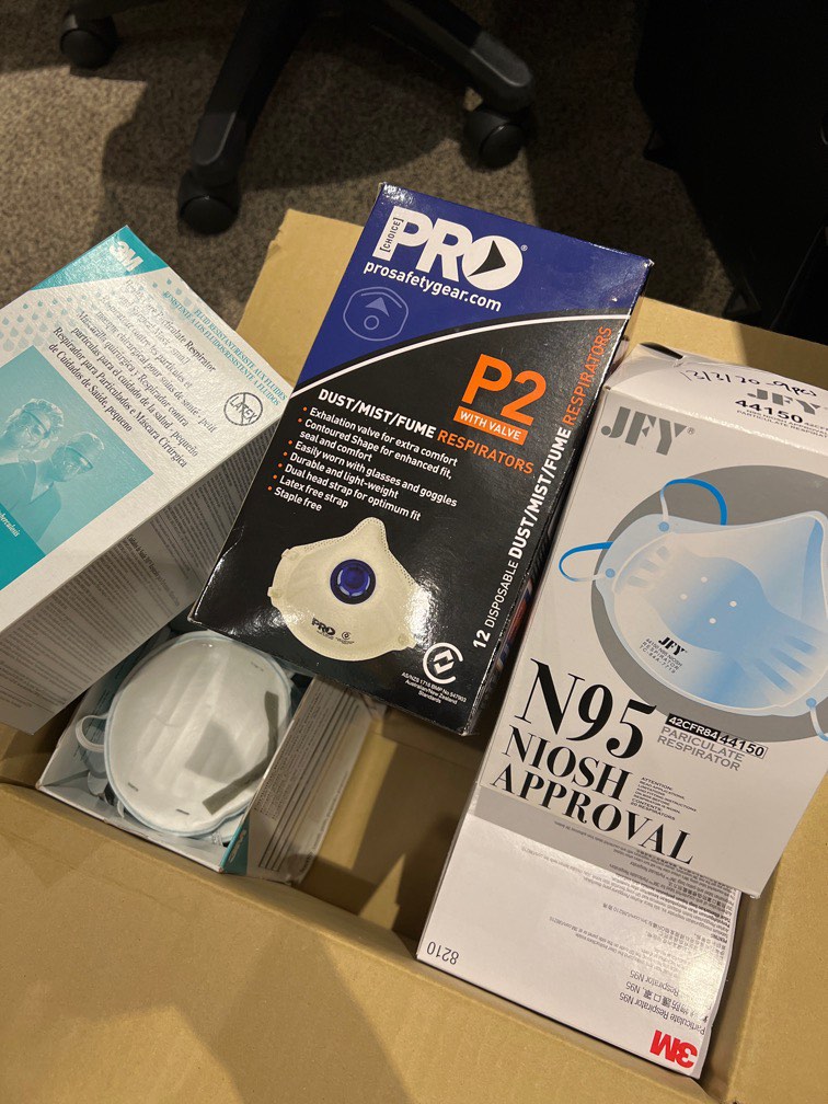 FREE N95, Health & Nutrition, Face Masks & Face Shields on Carousell