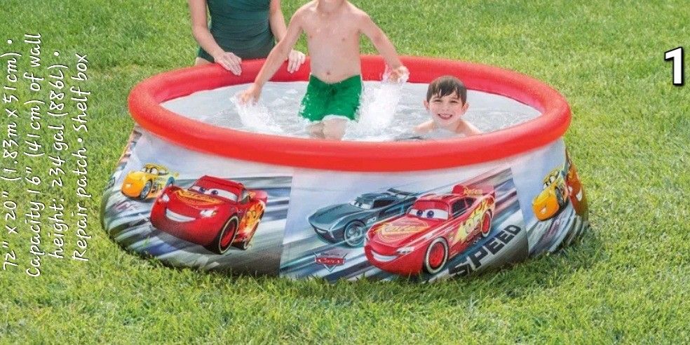 *FREE POST to West Malaysia only / Ready Stock* INTEX Cars Design Easy ...