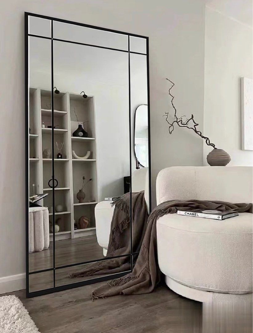 GADEL Modern Full Length Mirror, Furniture & Home Living, Home Decor ...