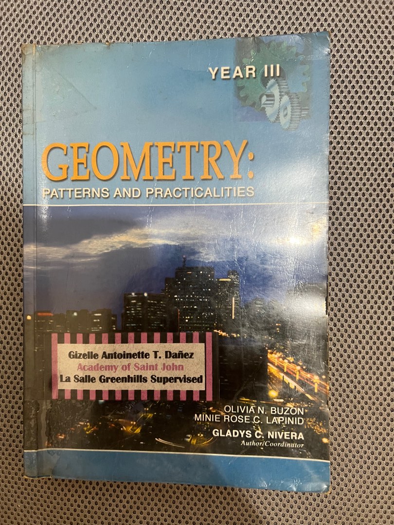 Geometry : Patterns and Practicalities / Gladys Niviera, Hobbies & Toys ...