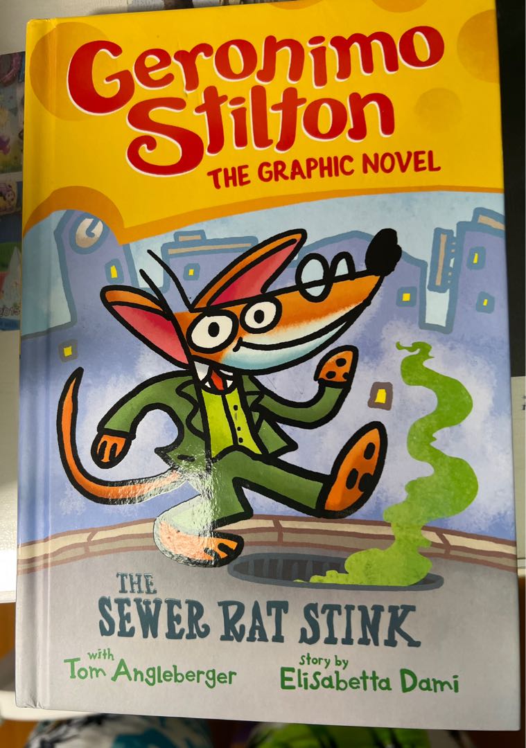 老鼠記者漫畫Geronimo Stilton The Graphic Novel - The Sewer Rat Stink, 興趣及遊戲 ...