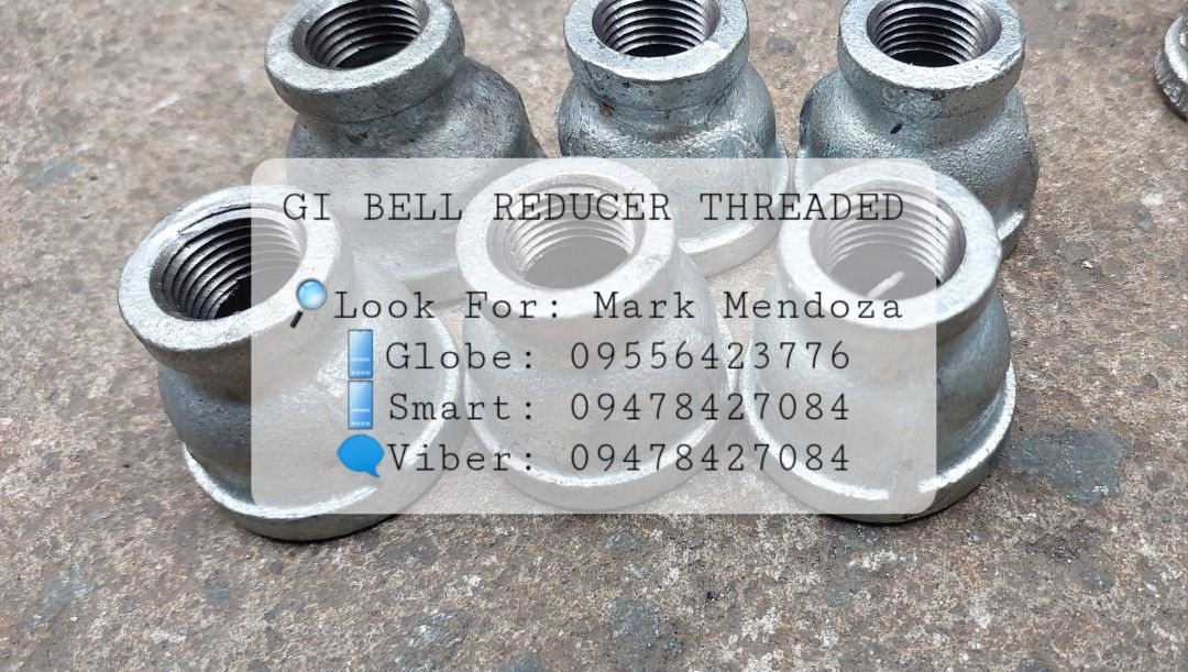 GI BELL REDUCER THREADED on Carousell
