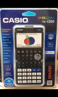 Casio Graphical Calculator FXCG50, Hobbies & Toys, Stationery & Craft ...