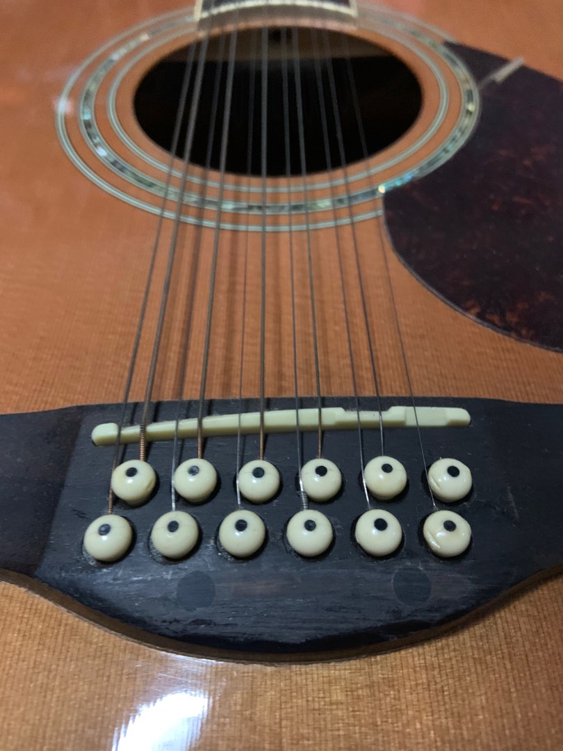 Greg bennett 12 string guitar, Hobbies & Toys, Music & Media, Musical ...