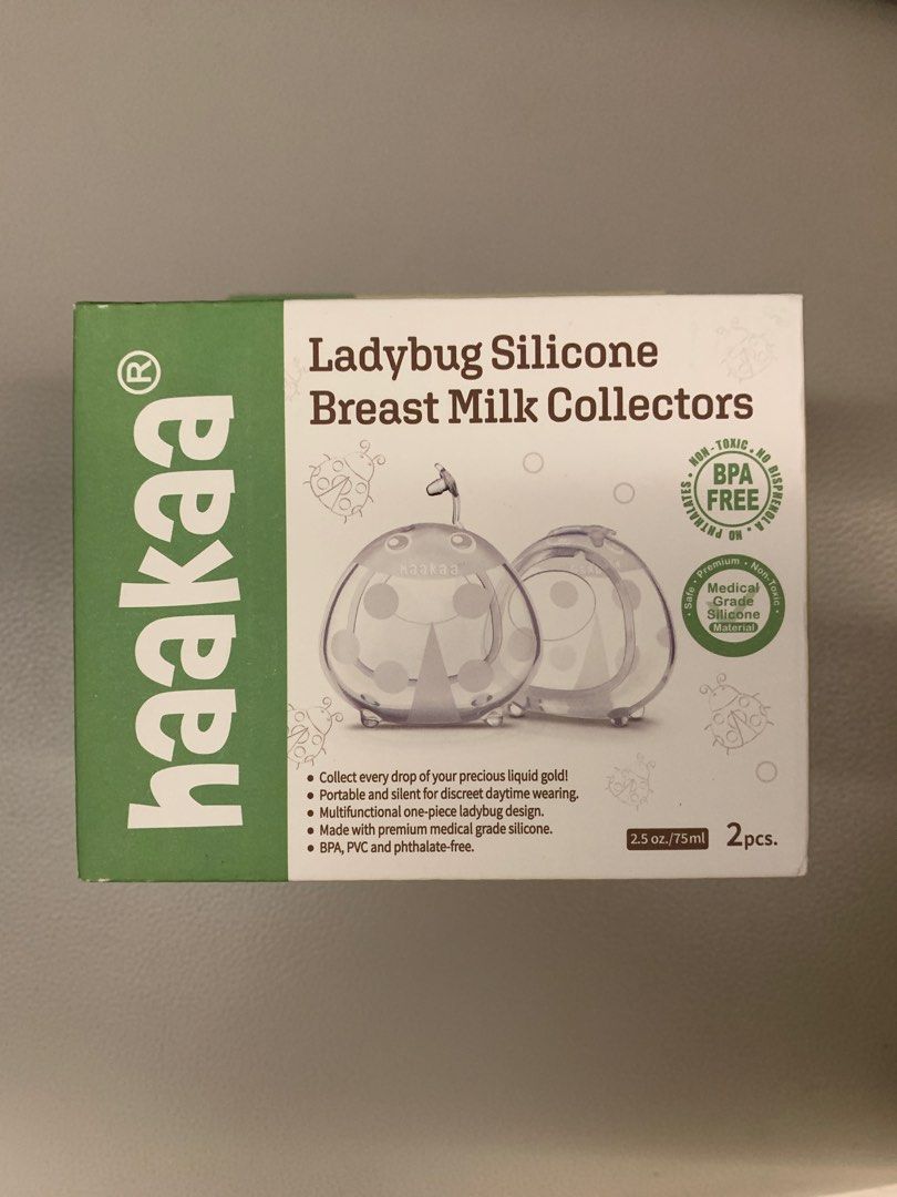 Haakaa Ladybug Silicone Breast Milk Collector, Babies & Kids, Nursing ...