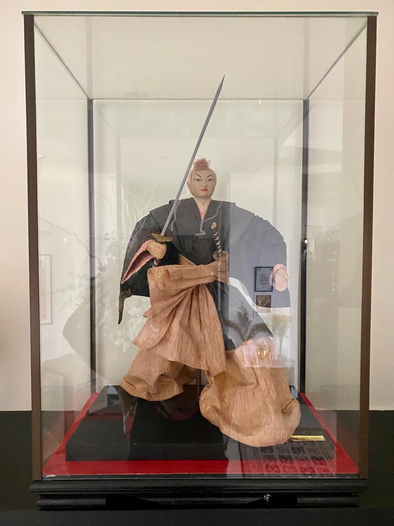 Handmade Samurai in Glass Casing, Furniture & Home Living, Home Decor ...