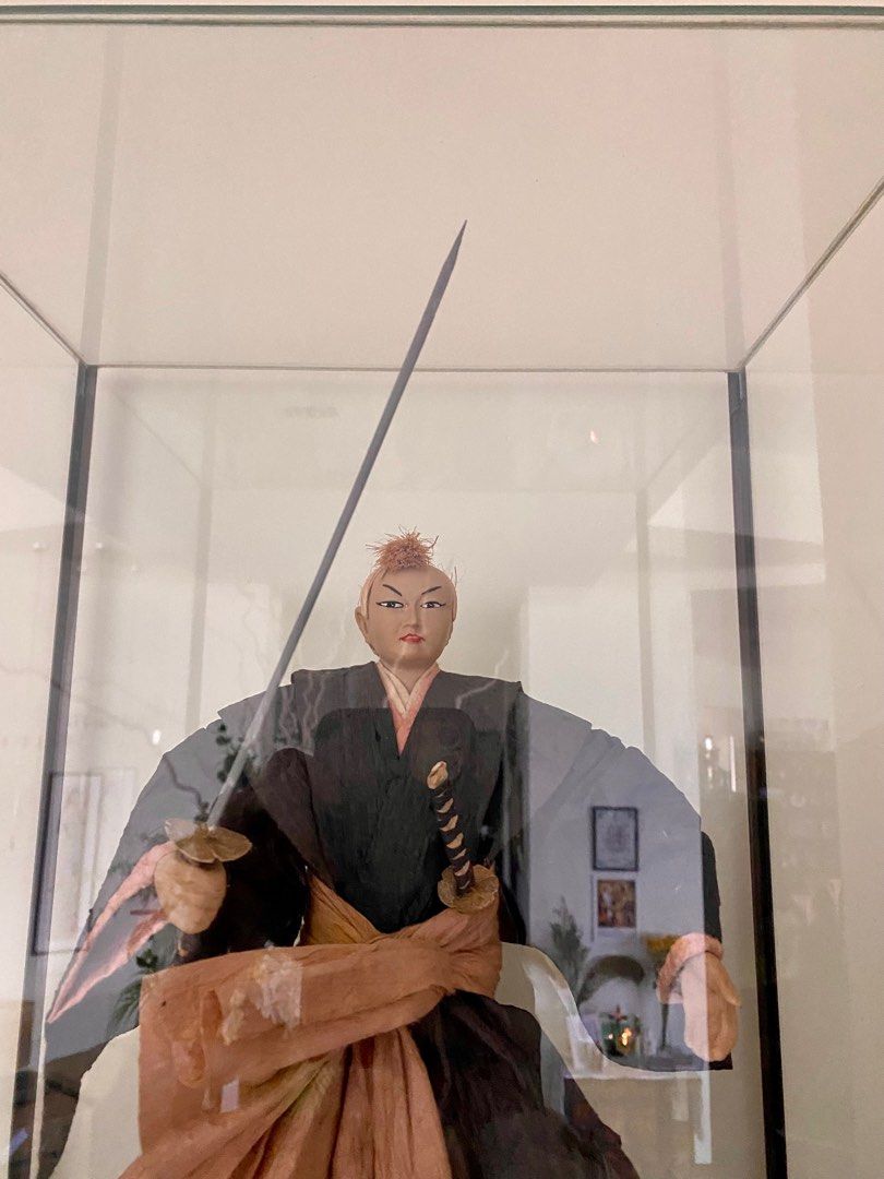 Handmade Samurai in Glass Casing, Furniture & Home Living, Home Decor ...