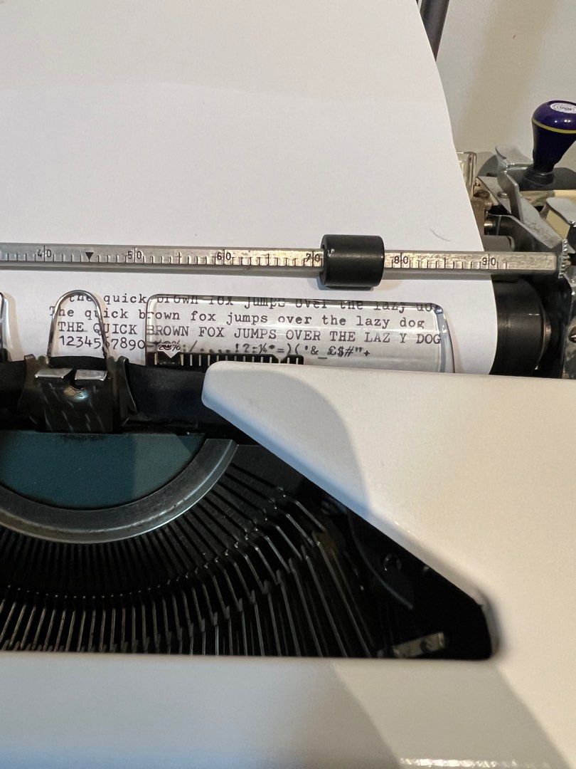 Hanimex Regal Typewriter, Hobbies & Toys, Memorabilia & Collectibles ...