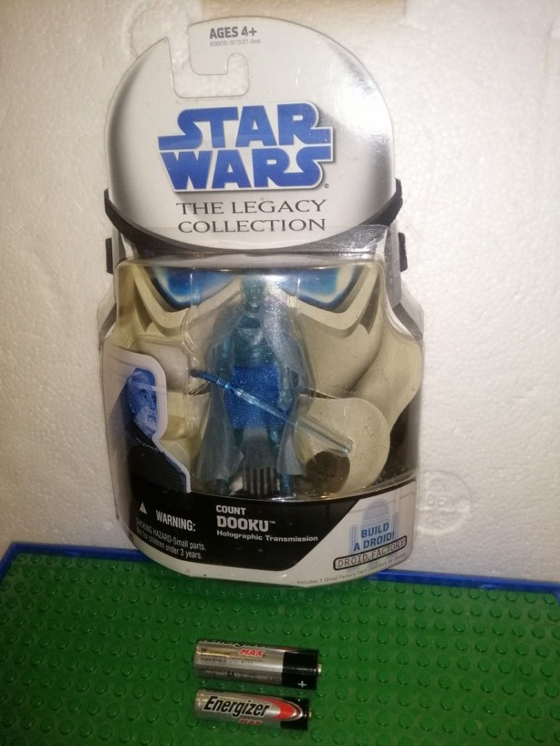 Hasbro Star Wars The Legacy Collection Saga Legends Count Dooku in ...