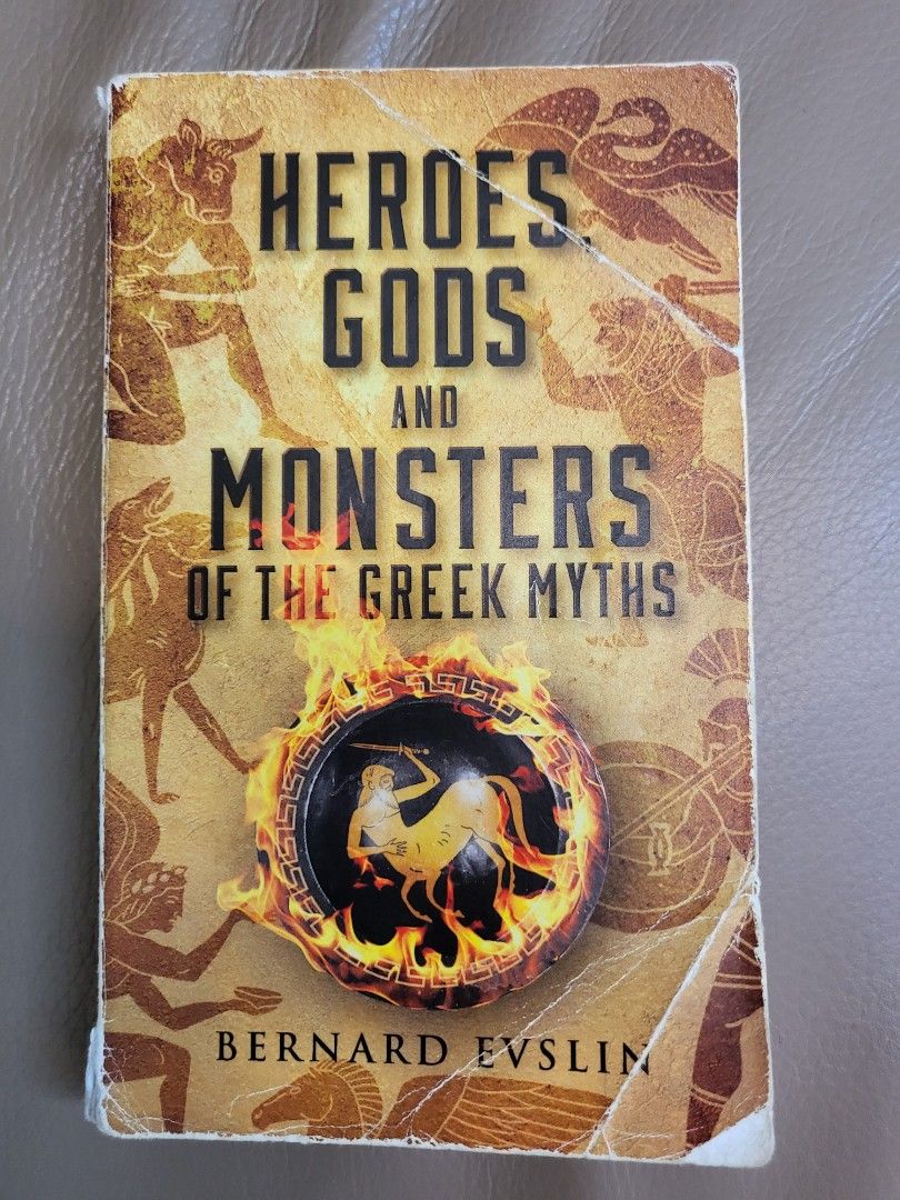 Heroes Gods and Monsters of the Greek Myths Bernard Evslin, 興趣及遊戲, 書本 ...