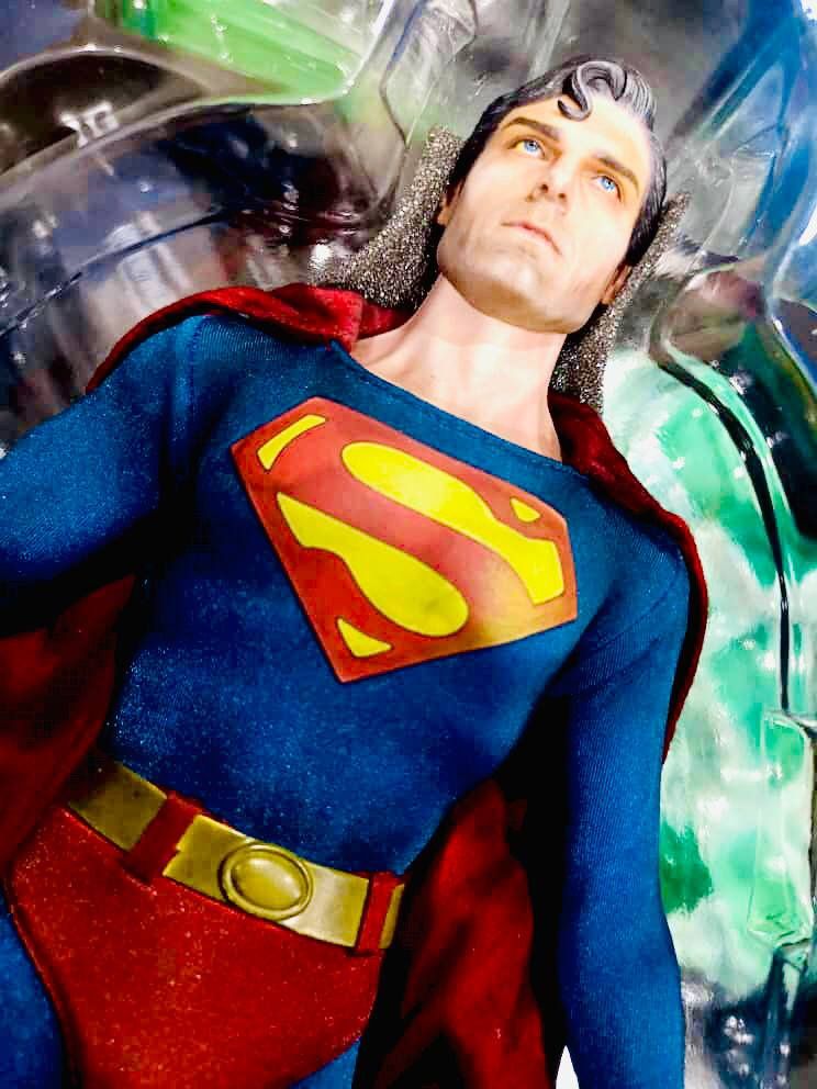 HOT TOYS 1/6 MMS152 SUPERMAN 1978 ( CUSTOM ) SUPERMAN III EVIL EDITION ...