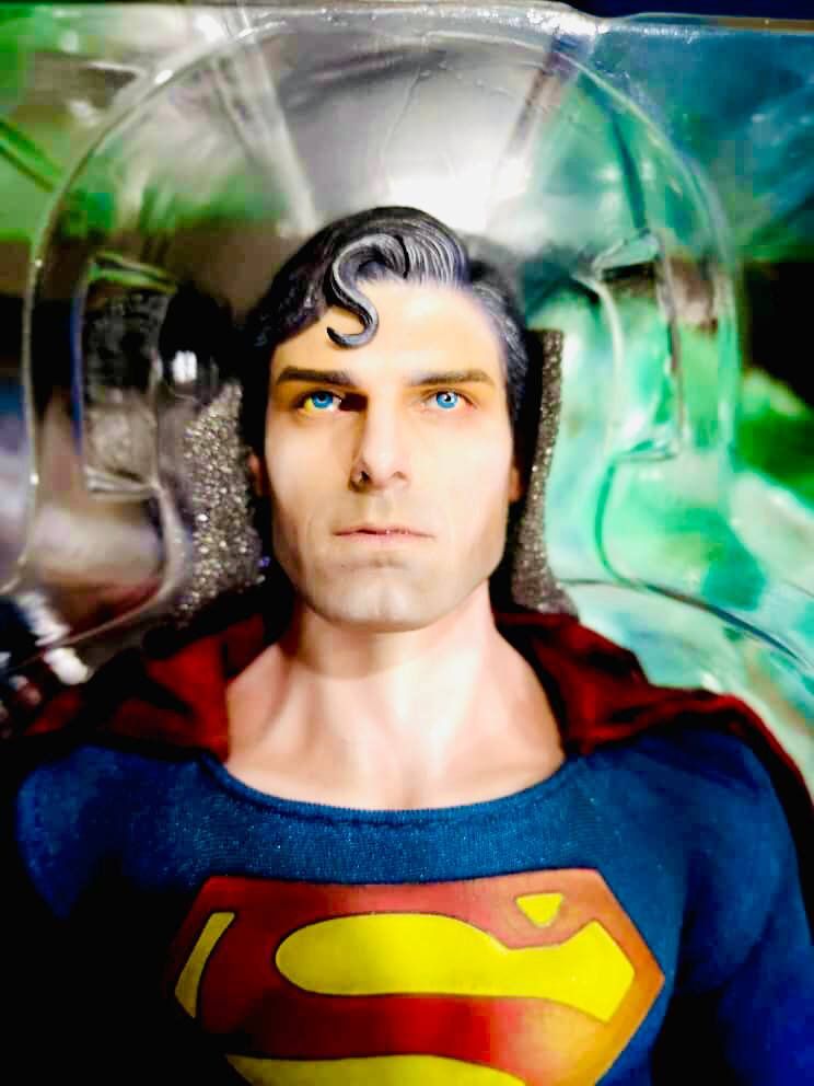 HOT TOYS 1/6 MMS152 SUPERMAN 1978 ( CUSTOM ) SUPERMAN III EVIL EDITION ...