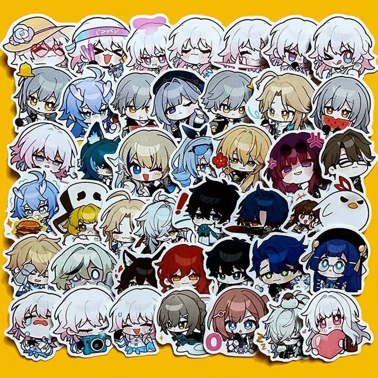 hsr stickers honkai star rail, Hobbies & Toys, Memorabilia ...