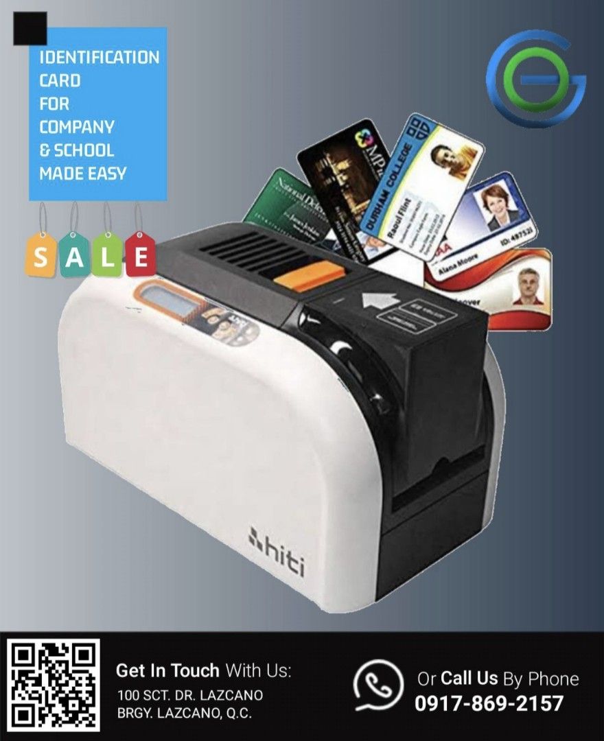 ID MACHINE PVC ID CARD PRINTER, Computers & Tech, Printers, Scanners ...