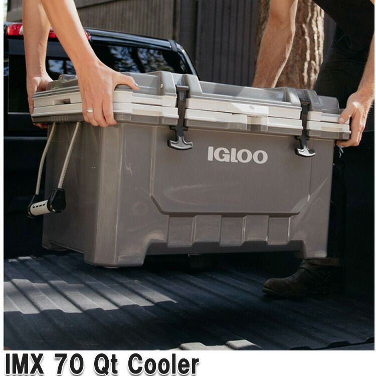 Igloo IGLOO 冷藏箱硬質大型 IMX 70 Qt 冷藏箱冷藏戶外露營 00050547/SANDSTONE 約 66L 店屋全新 ...