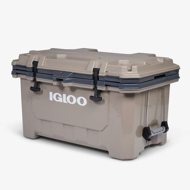 Igloo IGLOO 冷藏箱硬質大型 IMX 70 Qt 冷藏箱冷藏戶外露營 00050547/SANDSTONE 約 66L 店屋全新 ...