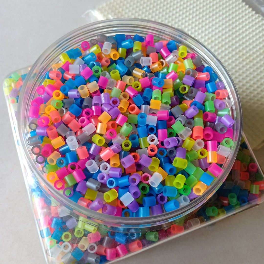 IKEA Beads Klappar Plocka 201.096.07 with 2 pegboards, Hobbies & Toys ...