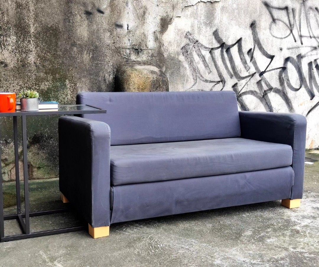 Ikea solsta sleeper sofa bed Good condition, Furniture & Home Living, Furniture, Sofas on Carousell