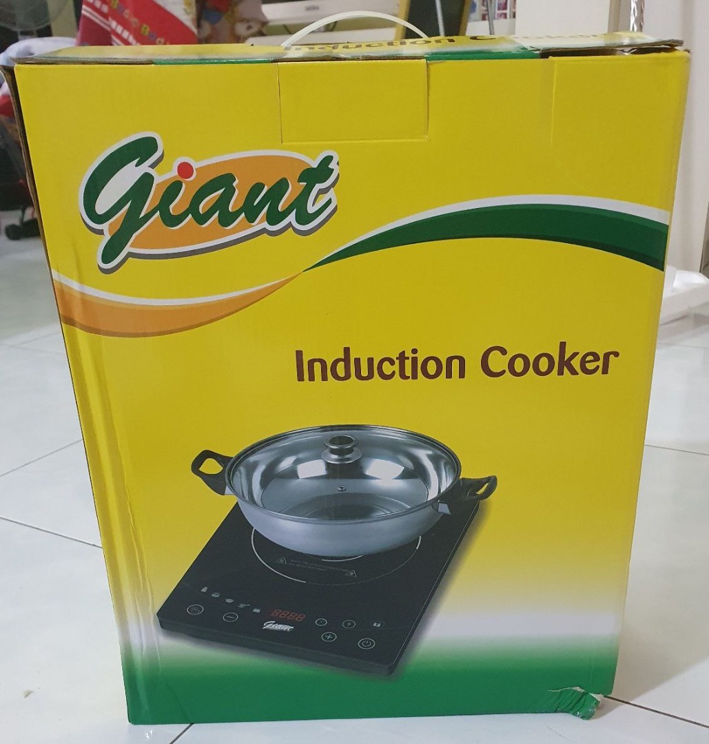 Induction Cooker GIC-200002 from Giant, Safety Mark, Sensor Touch, TV ...