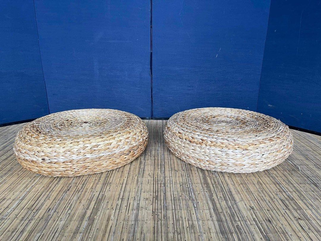 JAPAN SURPLUS RATTAN STOOL, Furniture & Home Living, Furniture, Chairs ...