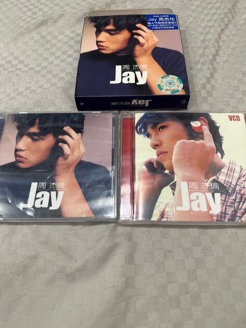 Jay Chou VCD+CDs $15, Hobbies & Toys, Music & Media, CDs & DVDs on Carousell