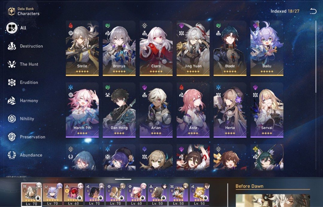 Jingyuan Signature + Blade Account Honkai Star Rail HSR, Video Gaming, Gaming Accessories, Game ...