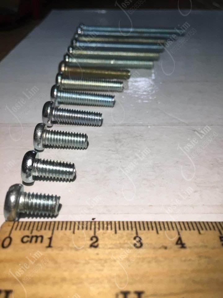 JP Panhead Roundhead Bolt Screw M3, M4, M5, M6, M8, M10 ALL SIZES ...