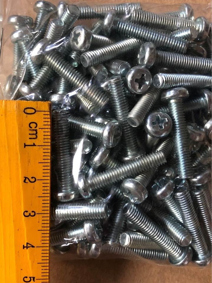 JP Panhead Roundhead Bolt Screw M3, M4, M5, M6, M8, M10 ALL SIZES ...