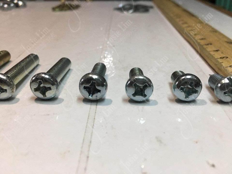 JP Panhead Roundhead Bolt Screw M3, M4, M5, M6, M8, M10 ALL SIZES ...