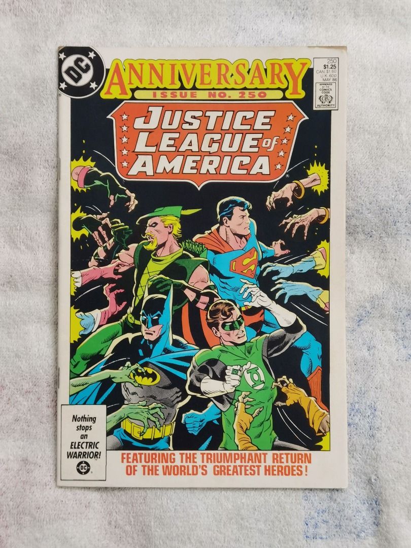 Justice League of America (1960 1st Series) issue 250. "The Return of ...