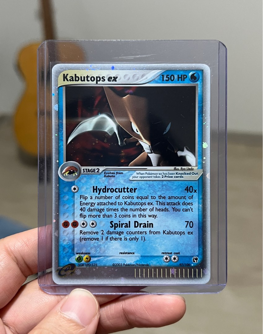 Kabutops EX [97/100] Ex Sandstorm Singles, Vintage Pokemon, Hobbies ...