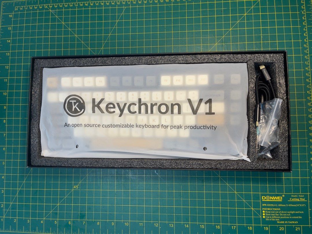 Keychron V1 (Fully Modded), Computers & Tech, Parts & Accessories ...
