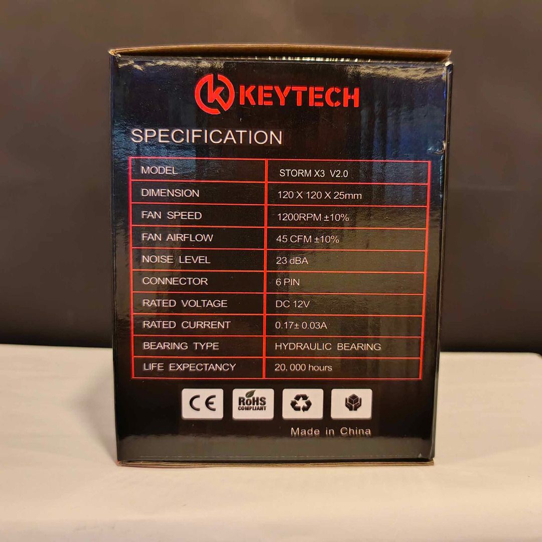 KEYTECH STORM X3 3IN1 ARGB FAN CONTROLLER, Computers & Tech, Parts & Accessories, Computer Parts ...