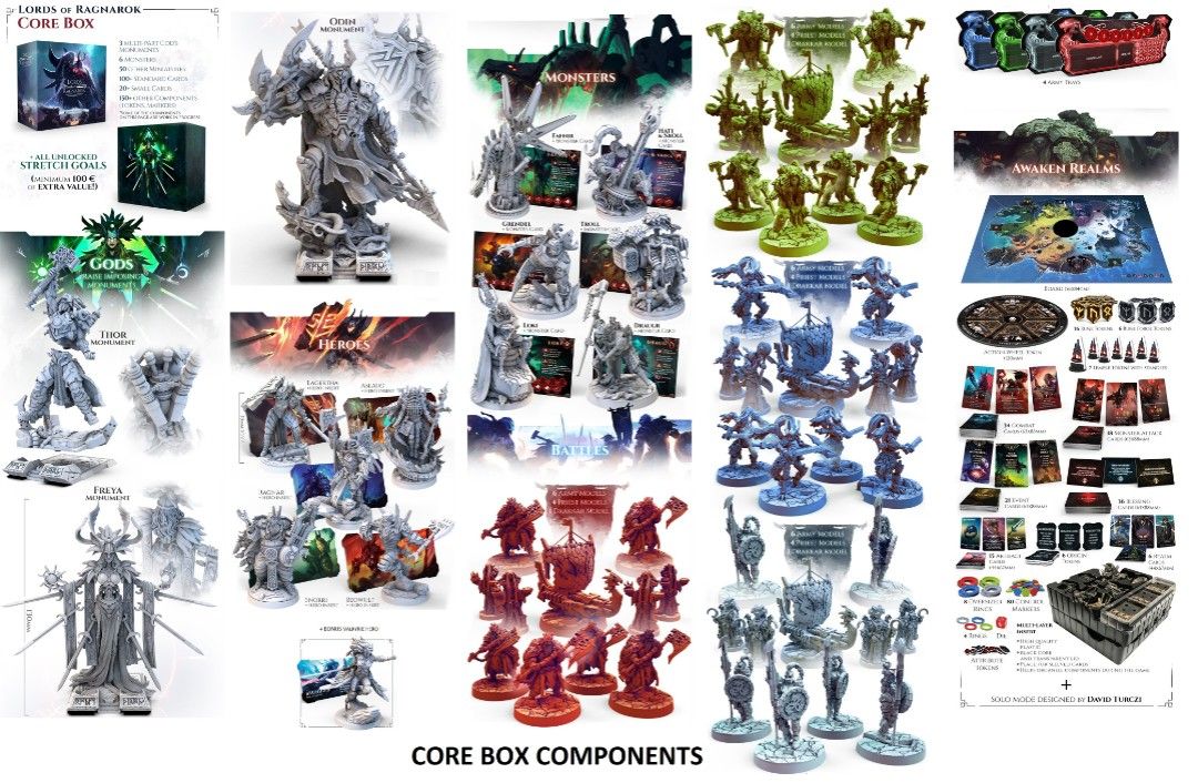 [Kickstarter] Lords of Ragnarok Gameplay All-In - Sundrop, Hobbies ...