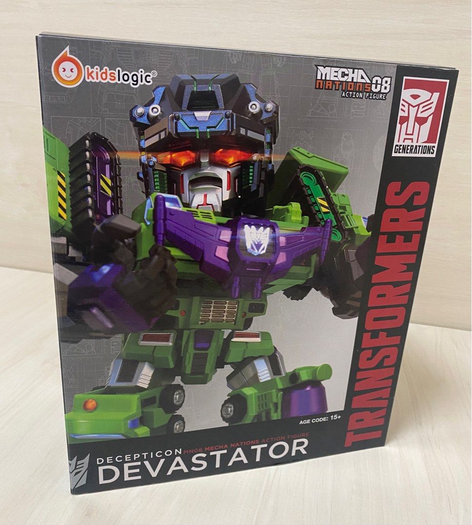 Kids Logic Transformer devastator 變型金剛 破壞者 大力神, 興趣及遊戲, 玩具 & 遊戲類 - Carousell